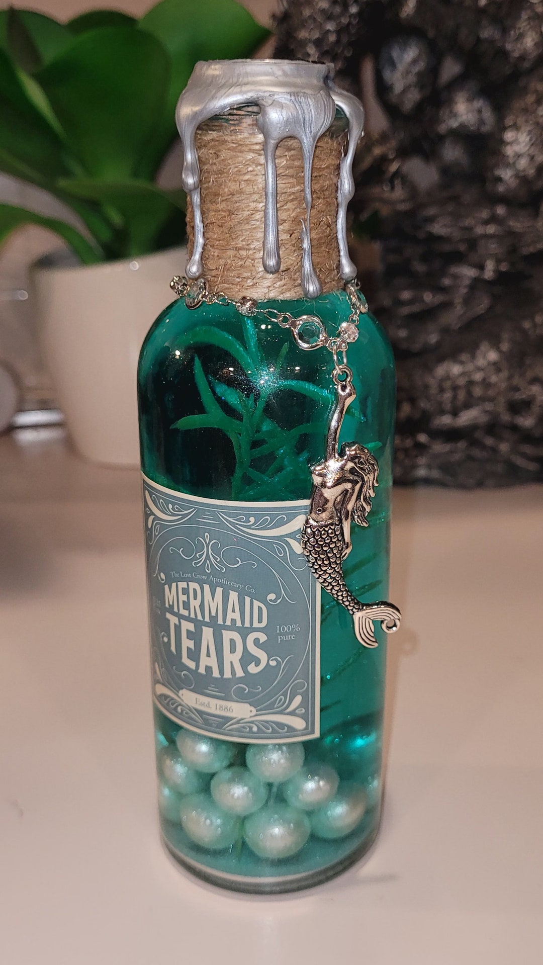 Mermaid Tears (design #5)! Magical Apothecary Glass Potion | Sensory ...