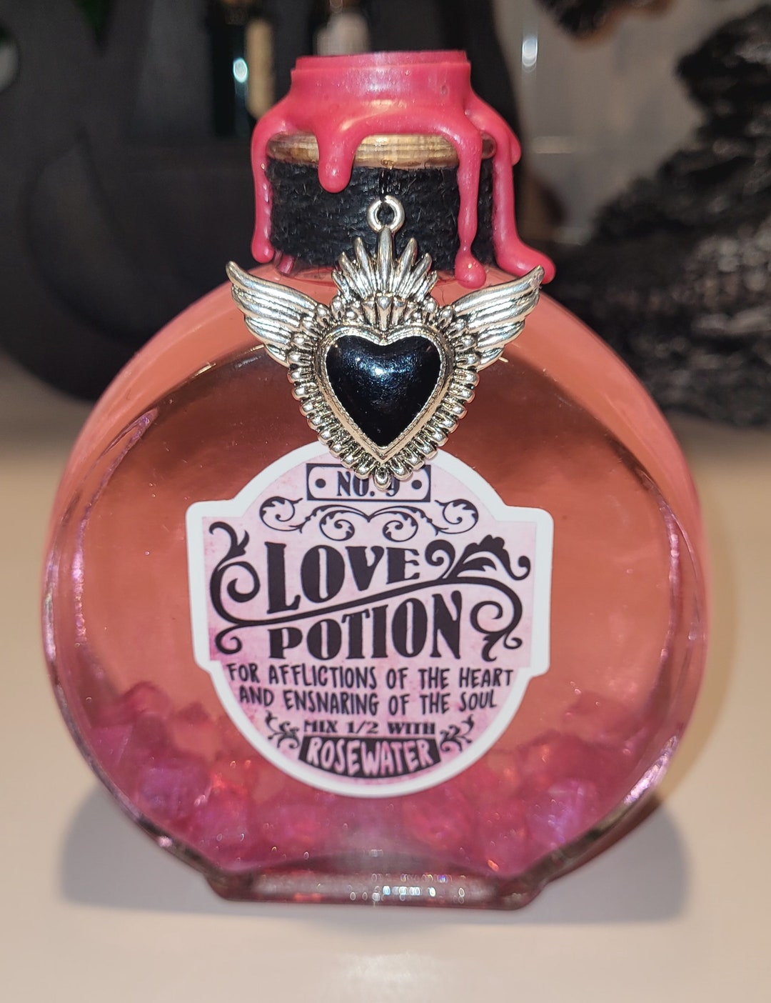 Love Potion (design #3)! Magical Apothecary Glass Potion | Sensory ...
