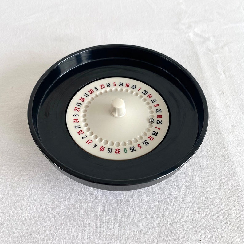 Vintage Roulette Bakelite Wheel / Casino Vintage Game - Etsy Canada