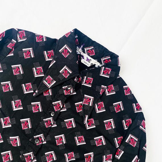 1970s Original John Craig Shirt with Dagger Collar / … - Gem