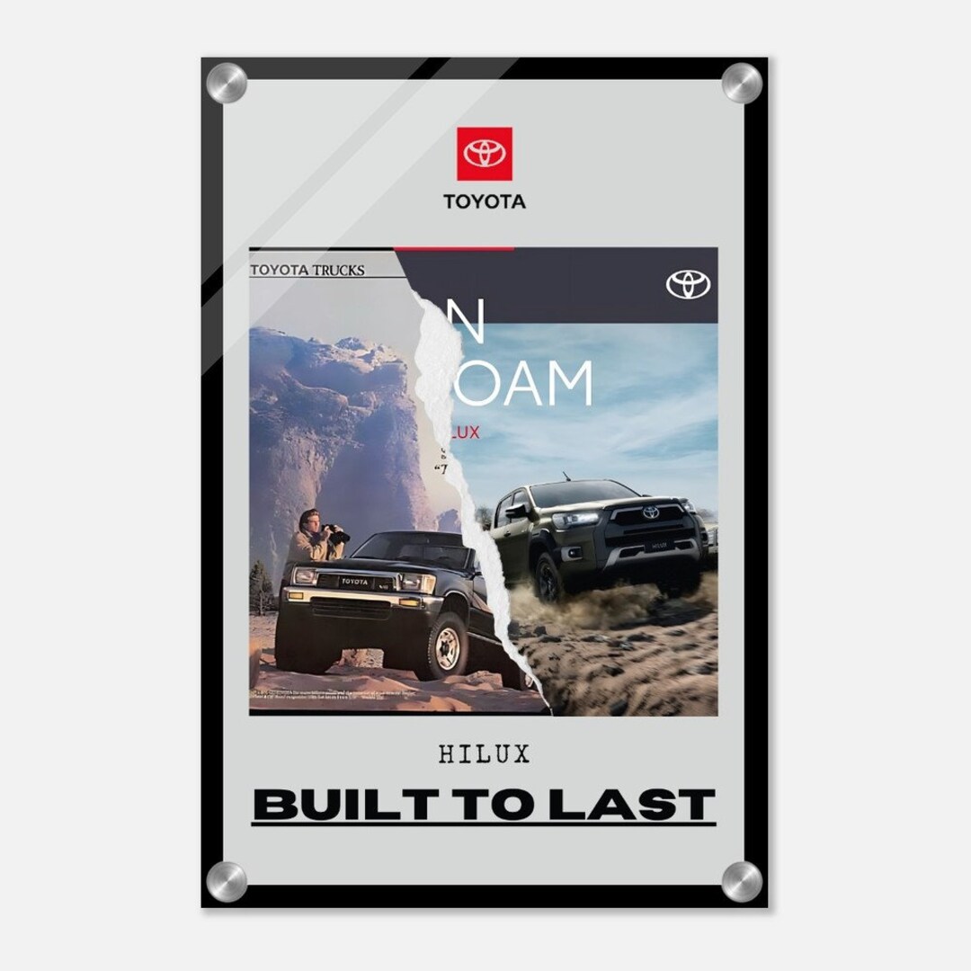 Toyota Hilux Poster Toyota Print, Hilux Print, Car Decor, Car Gift ...