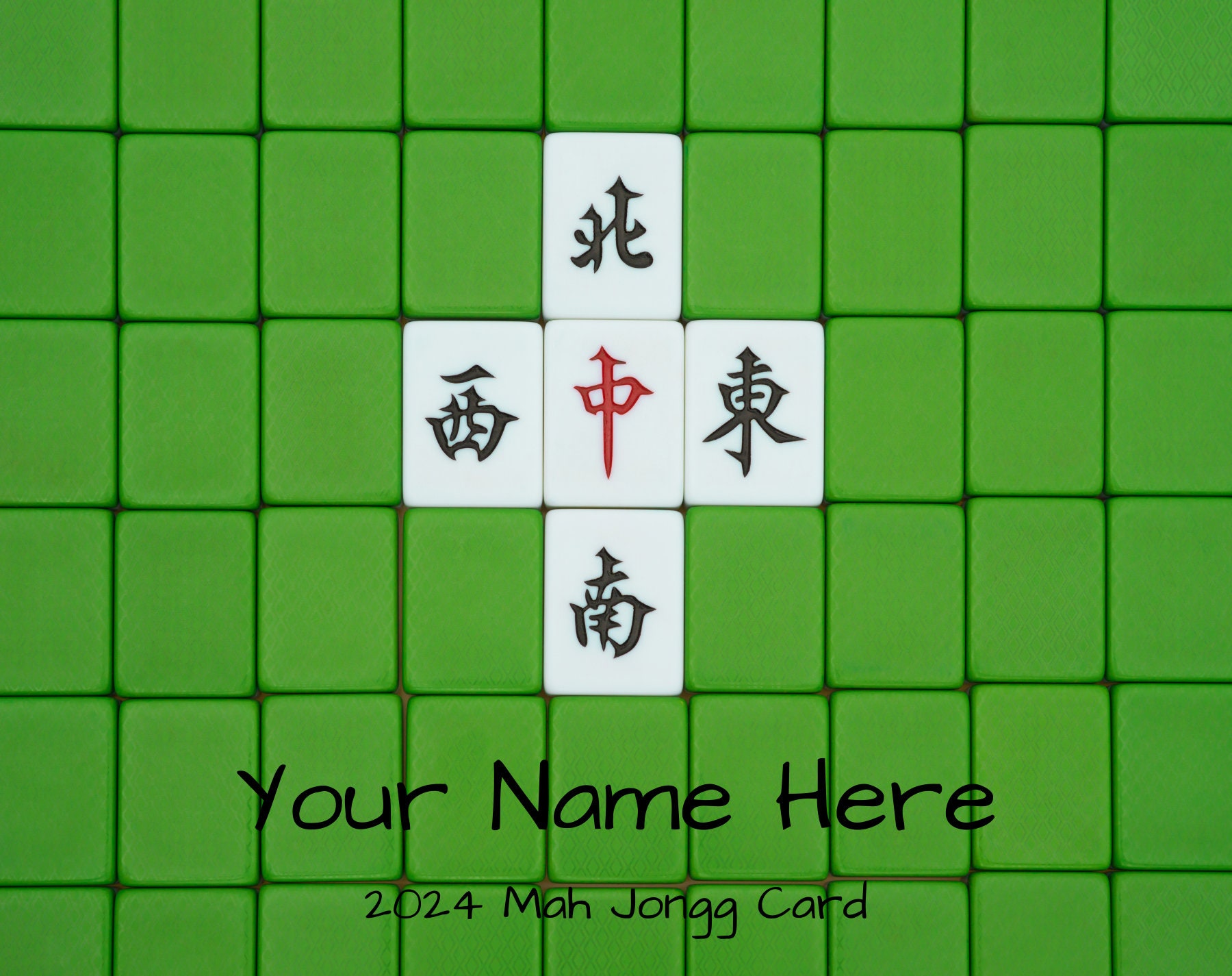 Custom Color Mah Jongg Card Sticker - the Ultimate Fashion Accessory ...