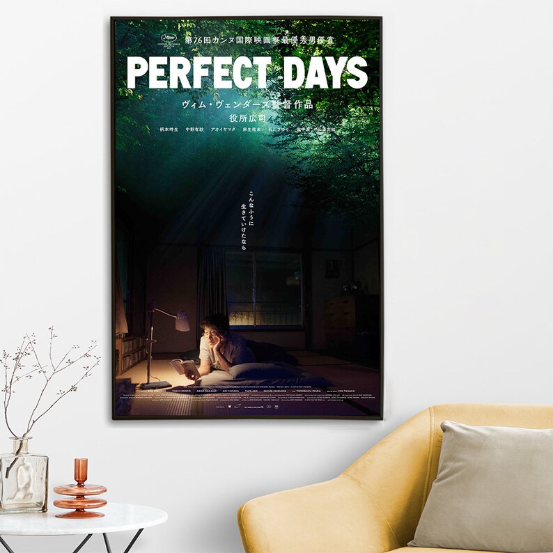 Perfect Days 2023 Poster Movie Poster Minimalist Aesthetic Poster Wall ...