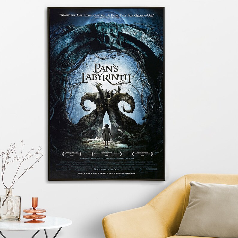 Pan's Labyrinth Poster Movie Poster Minimalist Aesthetic Poster Wall ...
