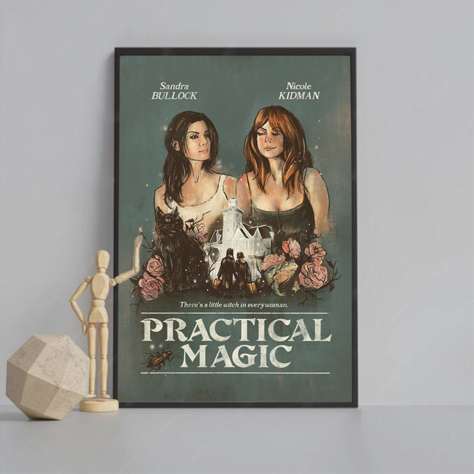 Practical Magic Poster Movie Poster Minimalist Aesthetic Poster Wall ...