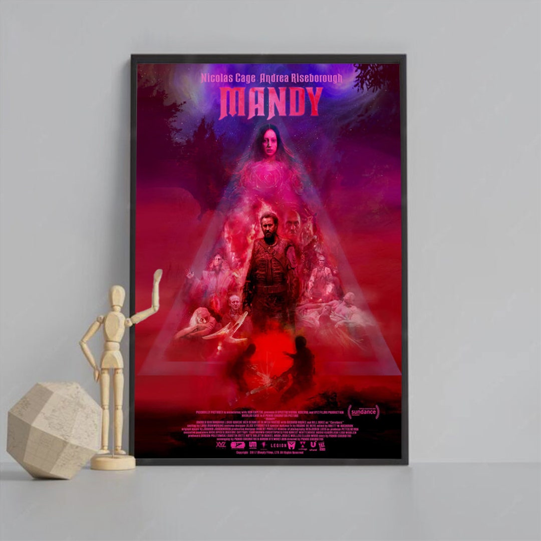 Mandy Poster Movie Poster Minimalist Aesthetic Poster Wall Art Home ...