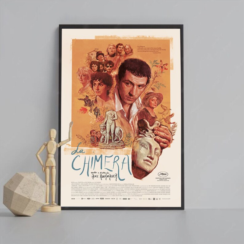 La Chimera Vintage Poster Movie Poster Minimalist Aesthetic Poster Wall ...