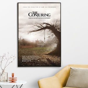 The Conjuring Poster Movie Poster Minimalist Aesthetic Poster Wall Art ...