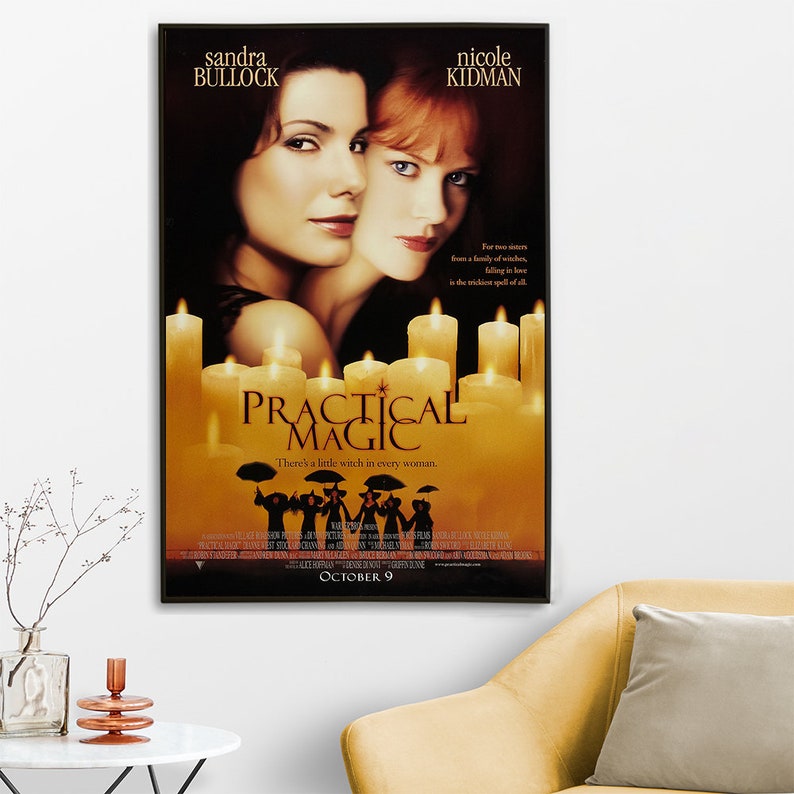 Practical Magic 1999 Poster Movie Poster Minimalist Aesthetic Poster ...