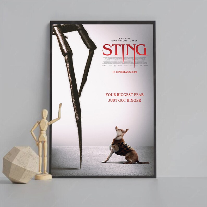 Sting 2024 Poster Horror Movie Poster Minimalist Aesthetic Poster Wall ...