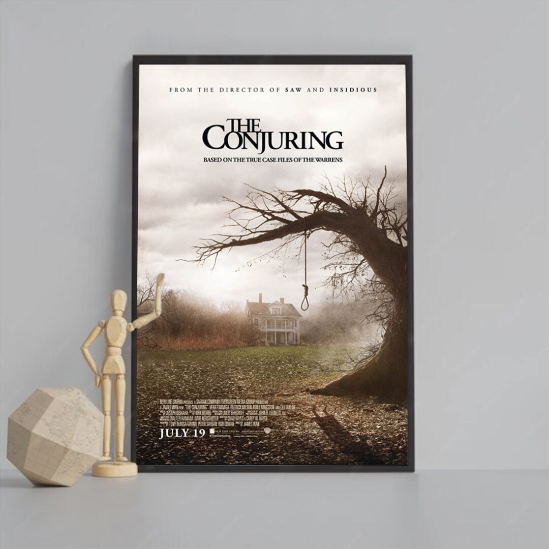The Conjuring Poster Movie Poster Minimalist Aesthetic Poster Wall Art ...