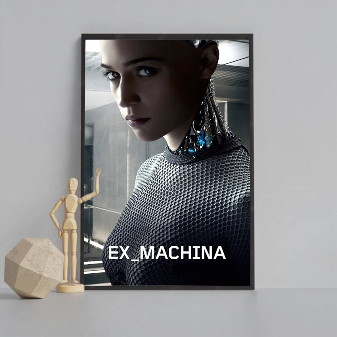 Ex Machina Poster Movie Poster Minimalist Aesthetic Poster Wall Art ...