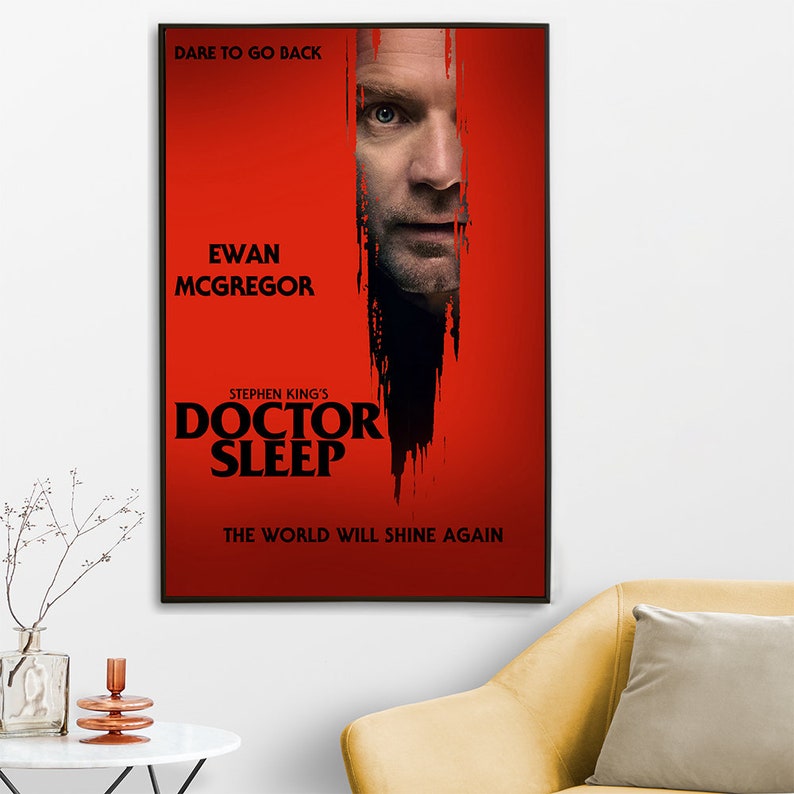 Doctor Sleep Poster Movie Poster Minimalist Aesthetic Poster Wall Art ...