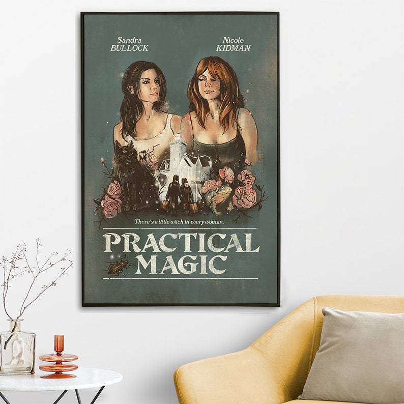 Practical Magic Poster Movie Poster Minimalist Aesthetic Poster Wall ...