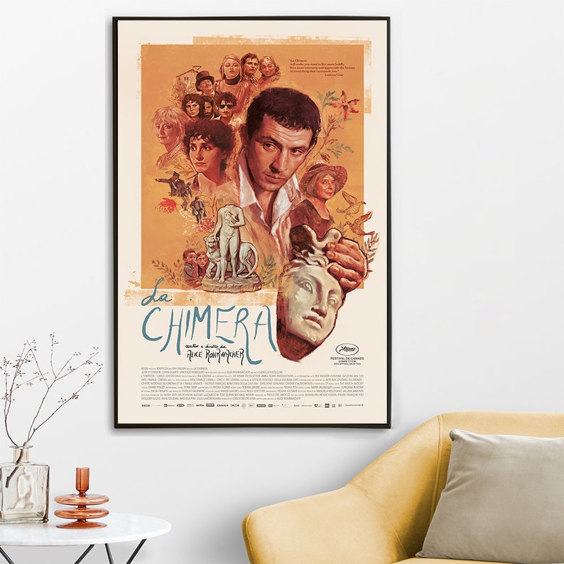 La Chimera Vintage Poster Movie Poster Minimalist Aesthetic Poster Wall ...