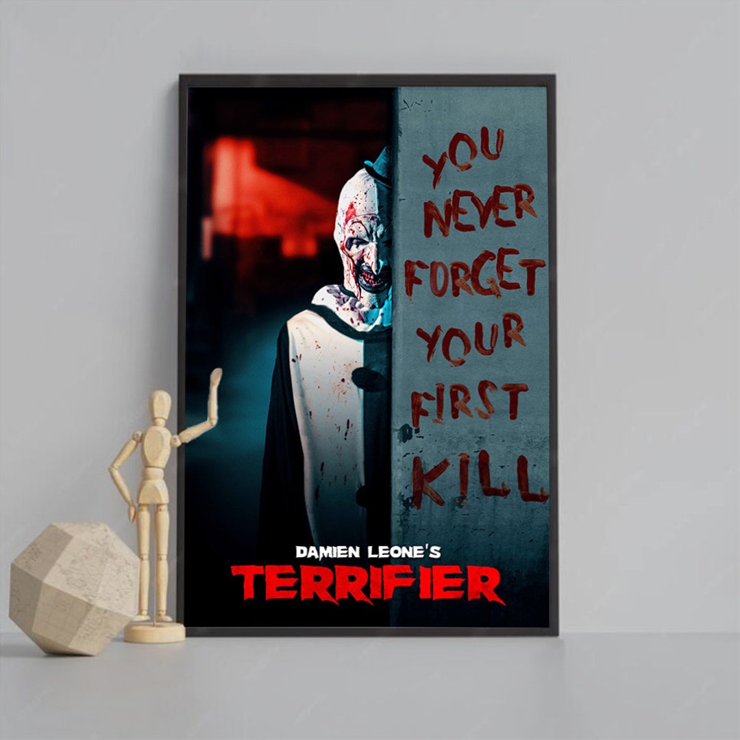 Terrifier Poster Movie Poster Minimalist Aesthetic Poster Wall Art Home ...