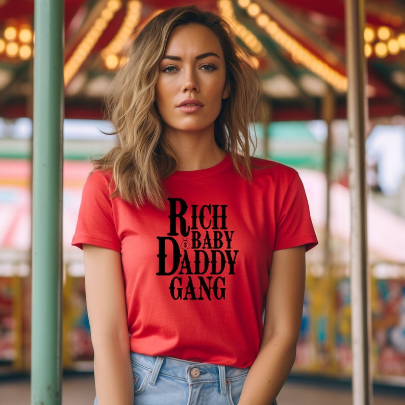 Rich Baby Daddy Gang Tee - Etsy