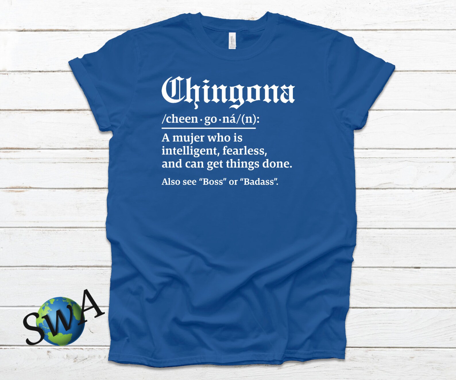 Chingona Definition T-shirt - Etsy