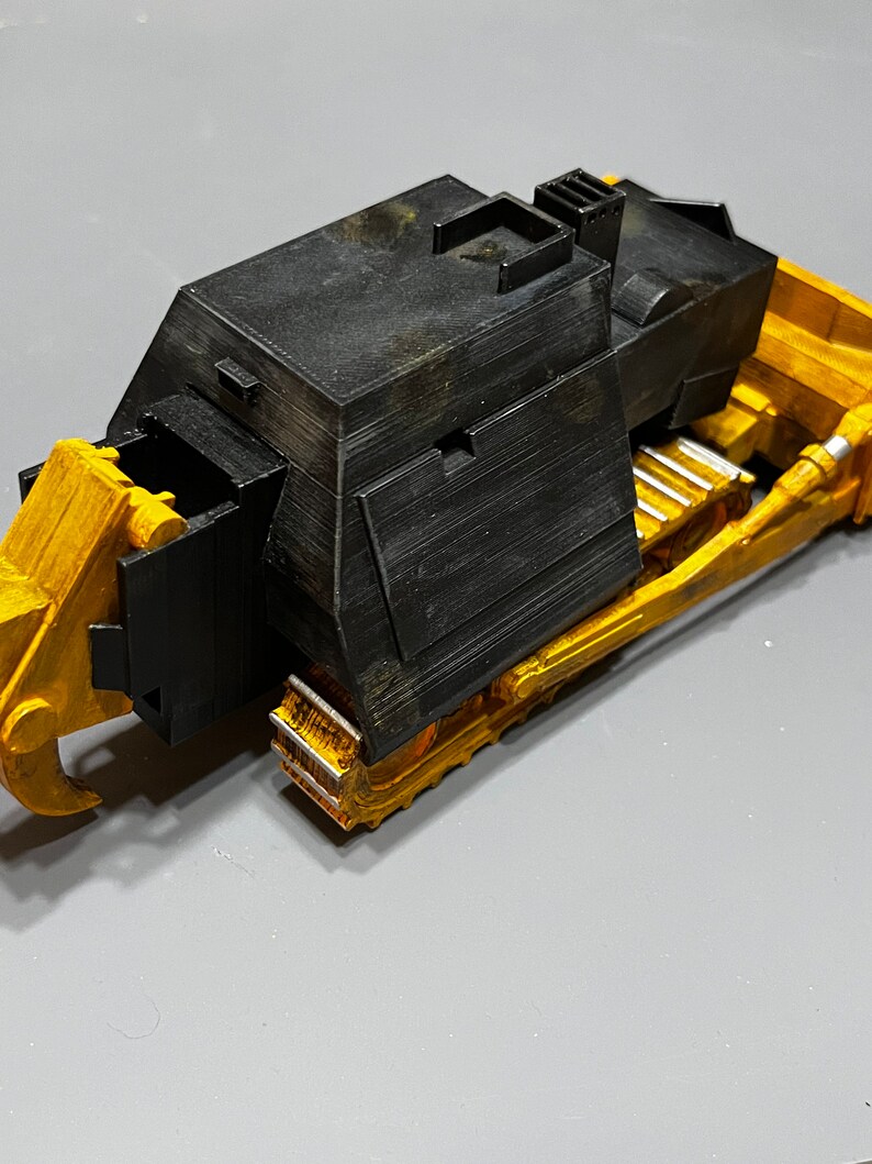 Hand-painted 3D Printed Killdozer Model Unique Collectable 4 - Etsy