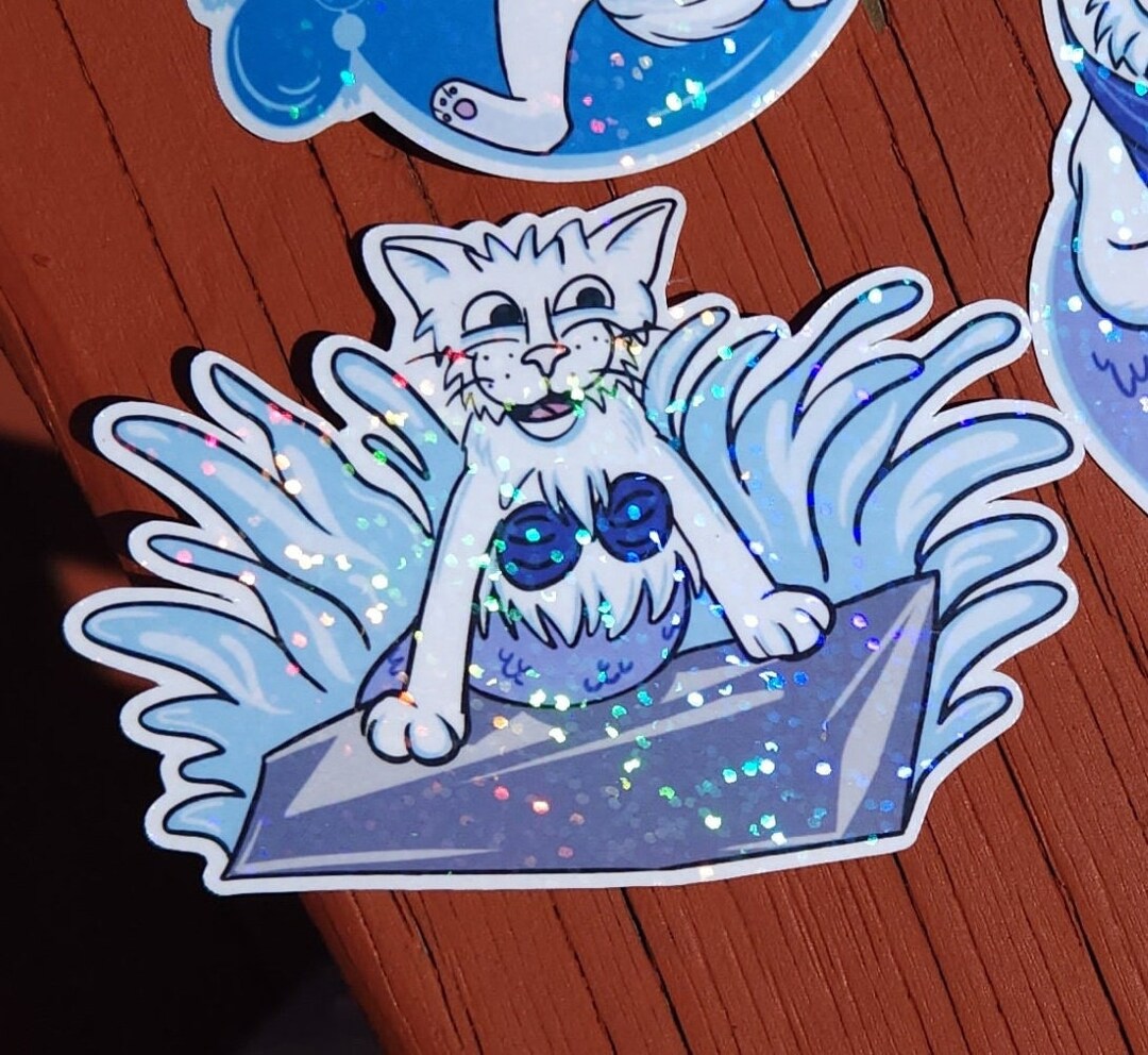 Meow-maid Sticker - Etsy