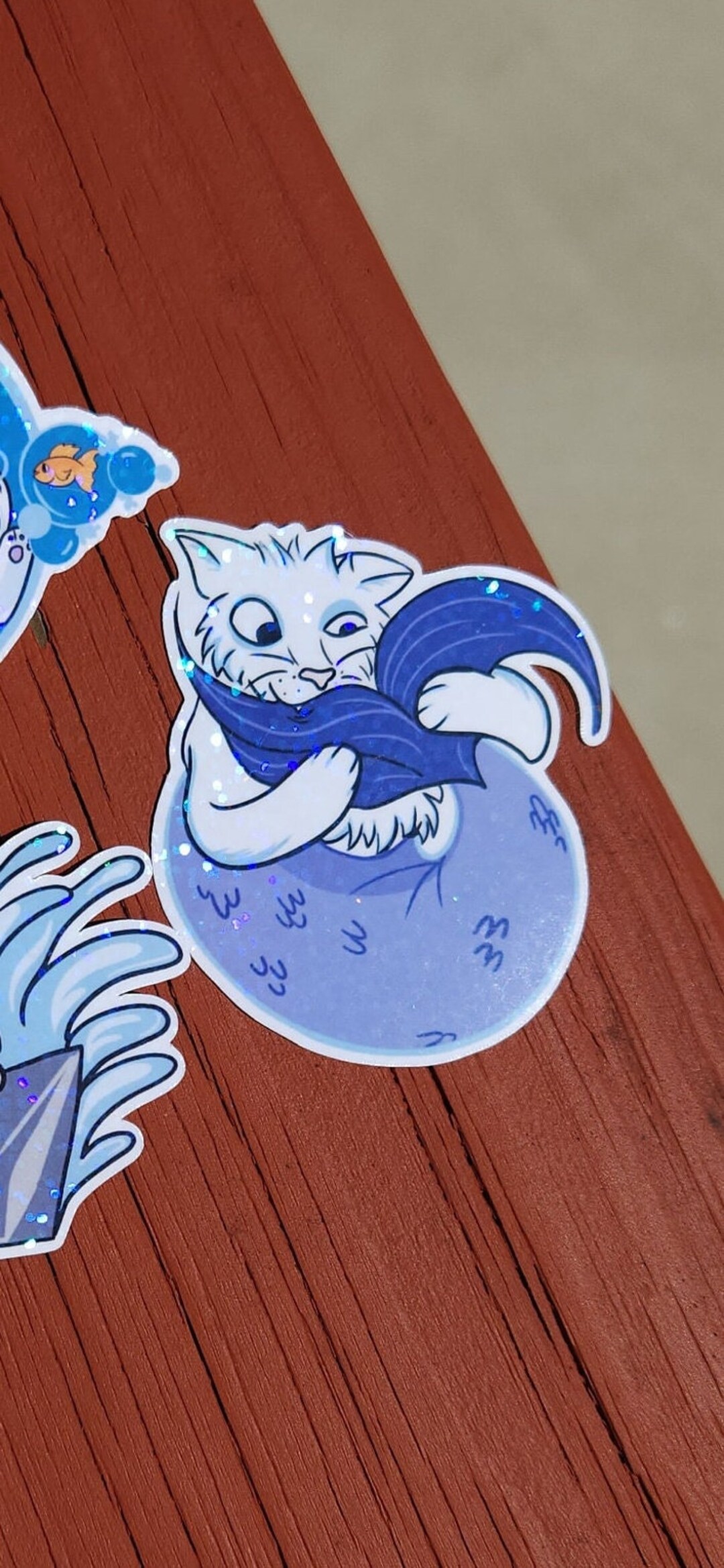 Mer-kitty Sticker - Etsy