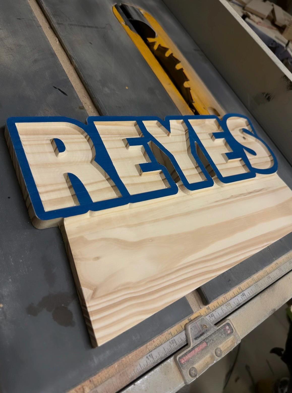 TOY STORY Inspired 2D/3D Carved Hand Painted Wooden Name Sign for Door ...