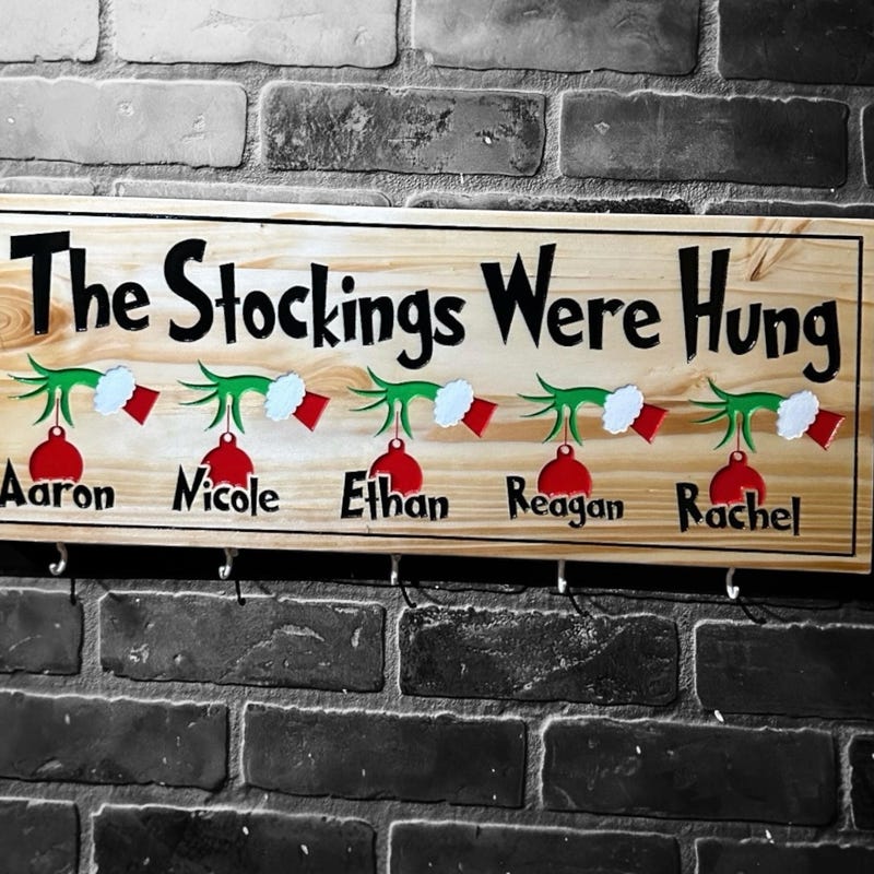 Stockings Were Hung - Etsy