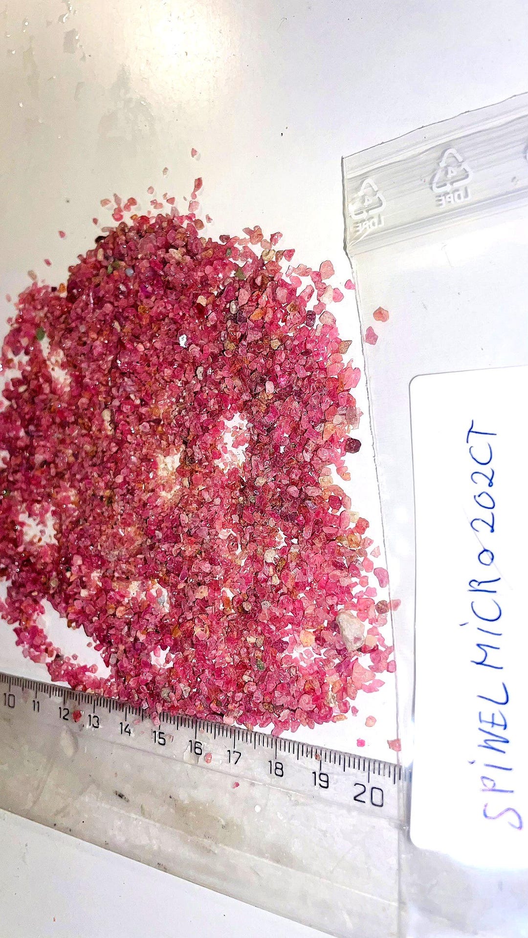 Spinel Red -micro/dust Size - Amazing Quality - 202ct-unique Pack Rough ...