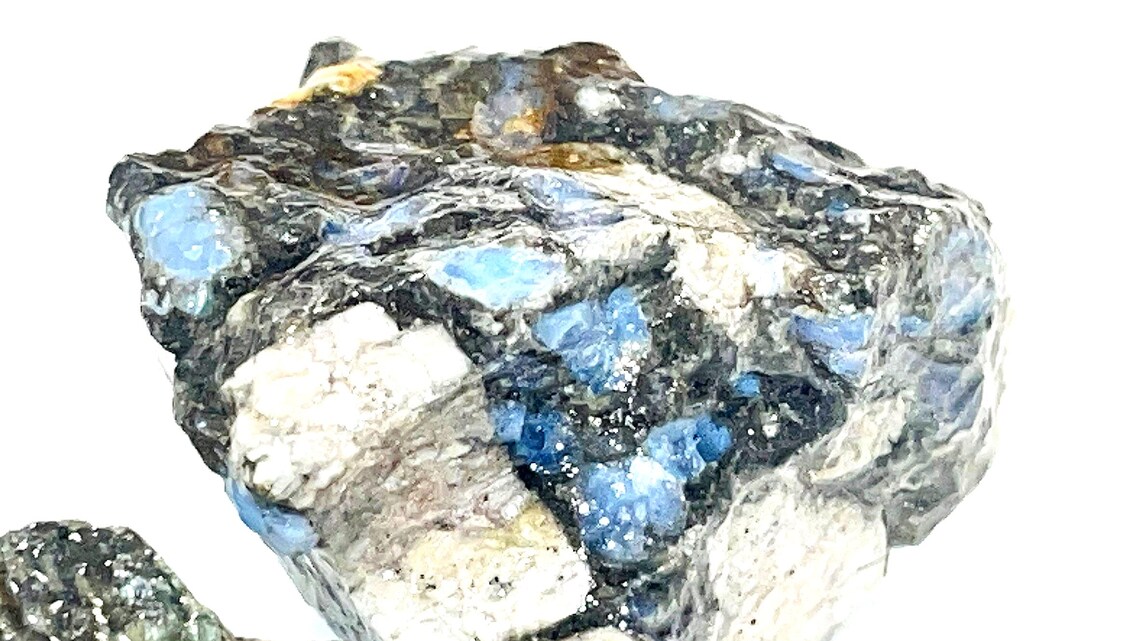 Rare Que Sera Rough Gemstone 60g - Blue Spot Crystal for Personal ...