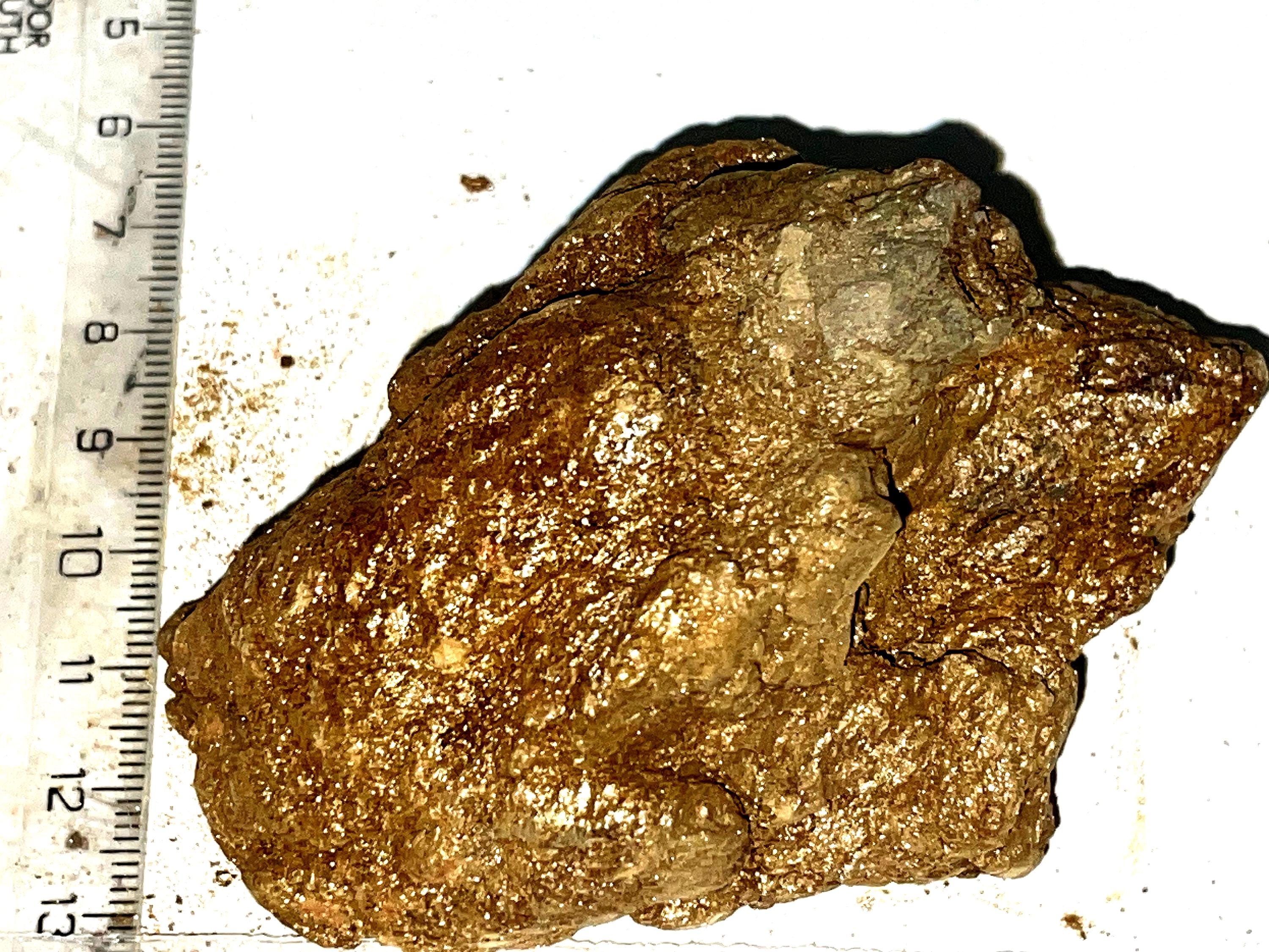 Large Jarosite (hydronium) Specimen - 163g Natural Stone From Greece ...