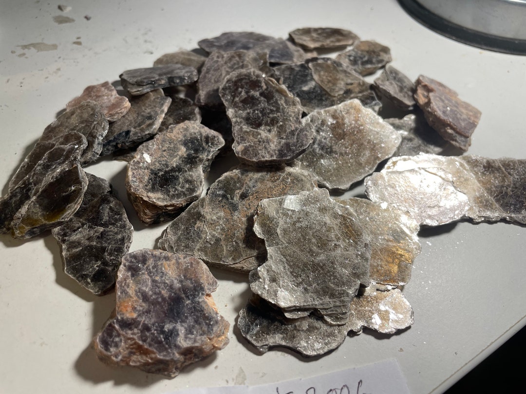 Muscovite, Mica Small , Rough Stone 300g Healing Stone / Crystal ...