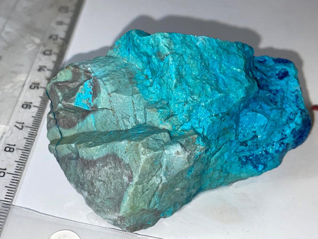 Chrysocolla Wonderful Intense Blue Mineral Specimen - Strong Colors ...
