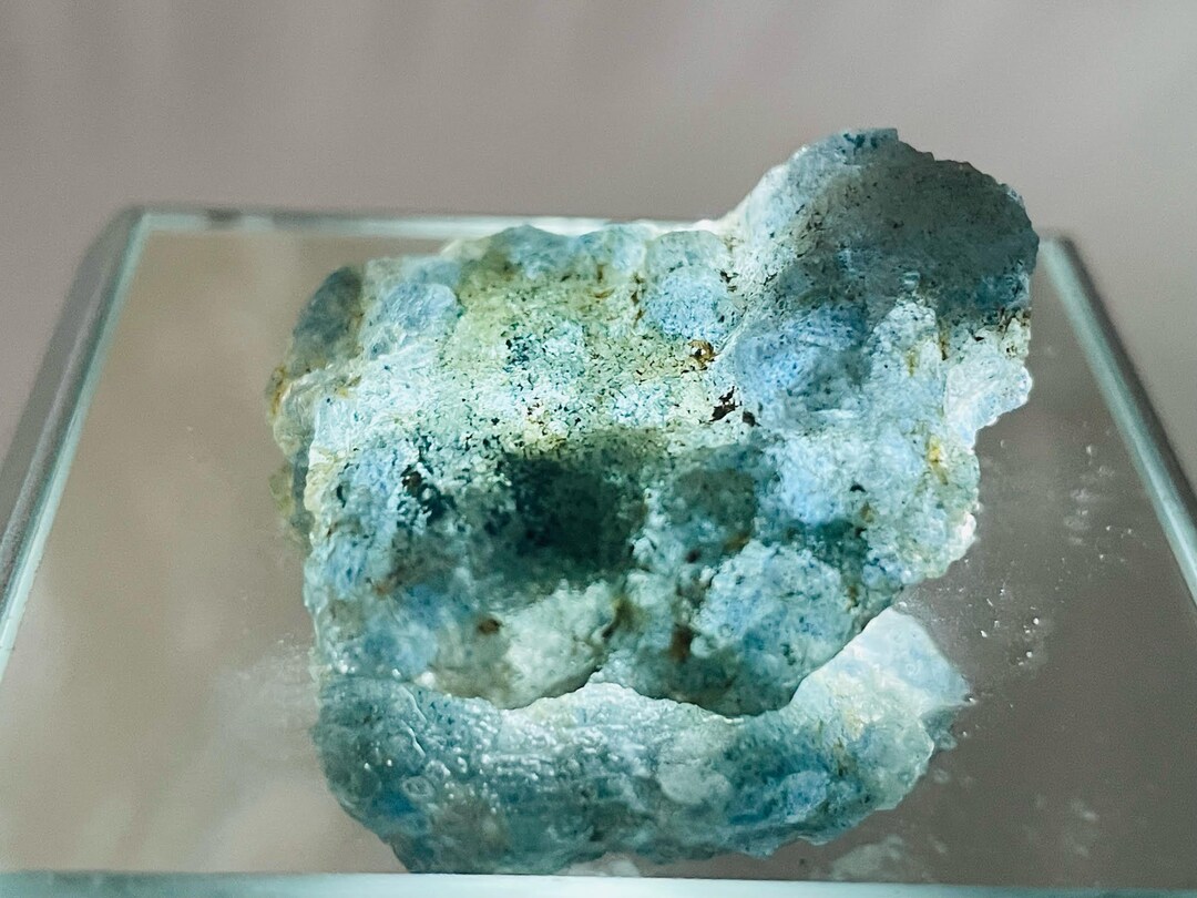 Translucent Lazulite Blue Quartz Crystal - Rough Stone - 54ct ; Rough ...