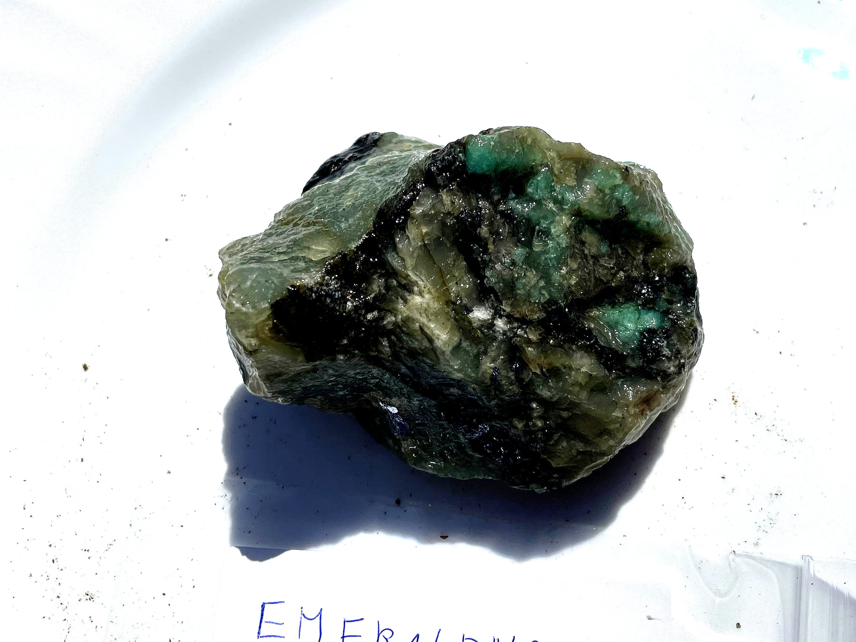 Emerald Rough Crystal Stone - Amazing Green 272g- Rough Gemstone for ...