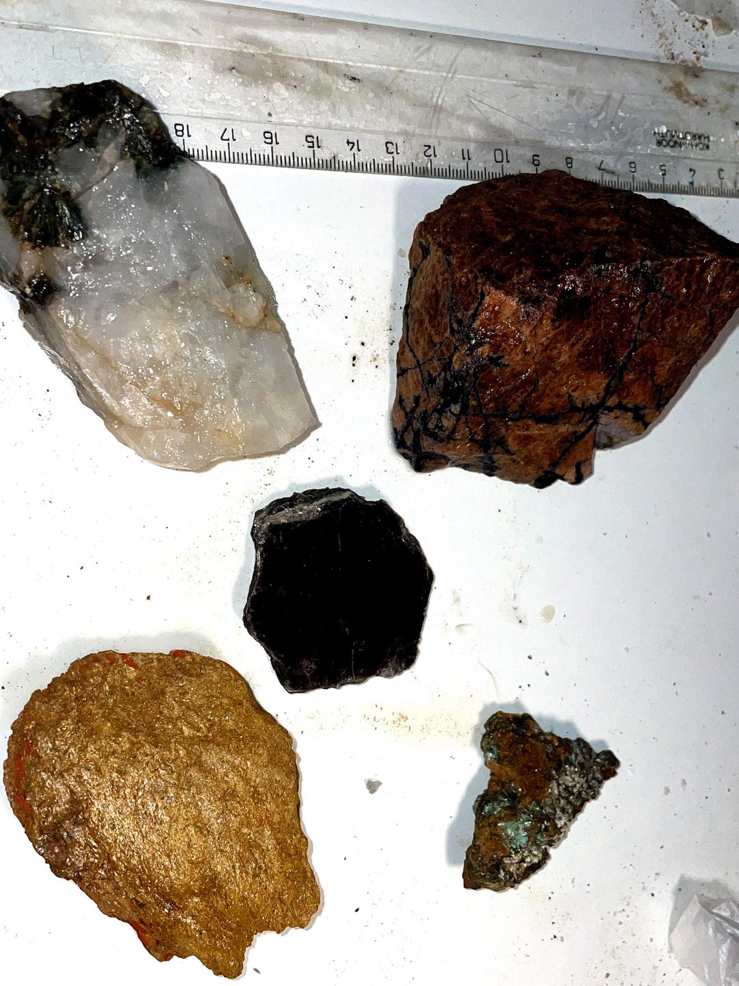 Phospates,beryl,aurichalcit,hydronium Jarosite, Muscovit(unique Pack 30 ...