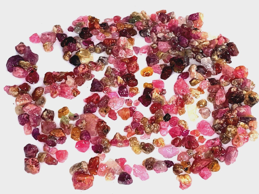 Spinel Mulitcolor - Mixed Color - 50g Mostly Transparent Quality ...
