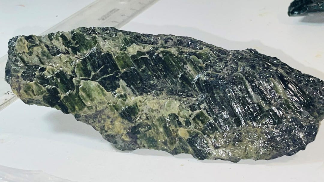 Serpentine Natural Rock - Nice Specimen With Different Shades of Green ...