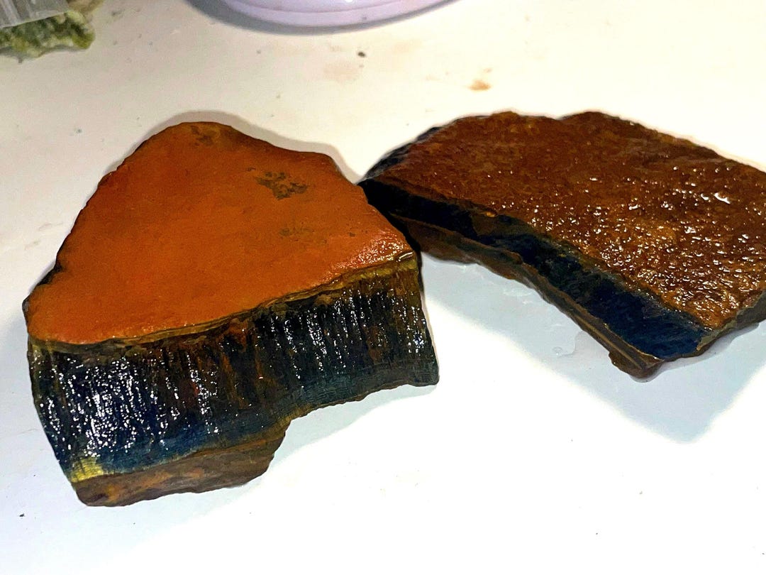 Hawks-eye, Blue Tigers Eye- Rough Stones- 330g - Healing Stone ...
