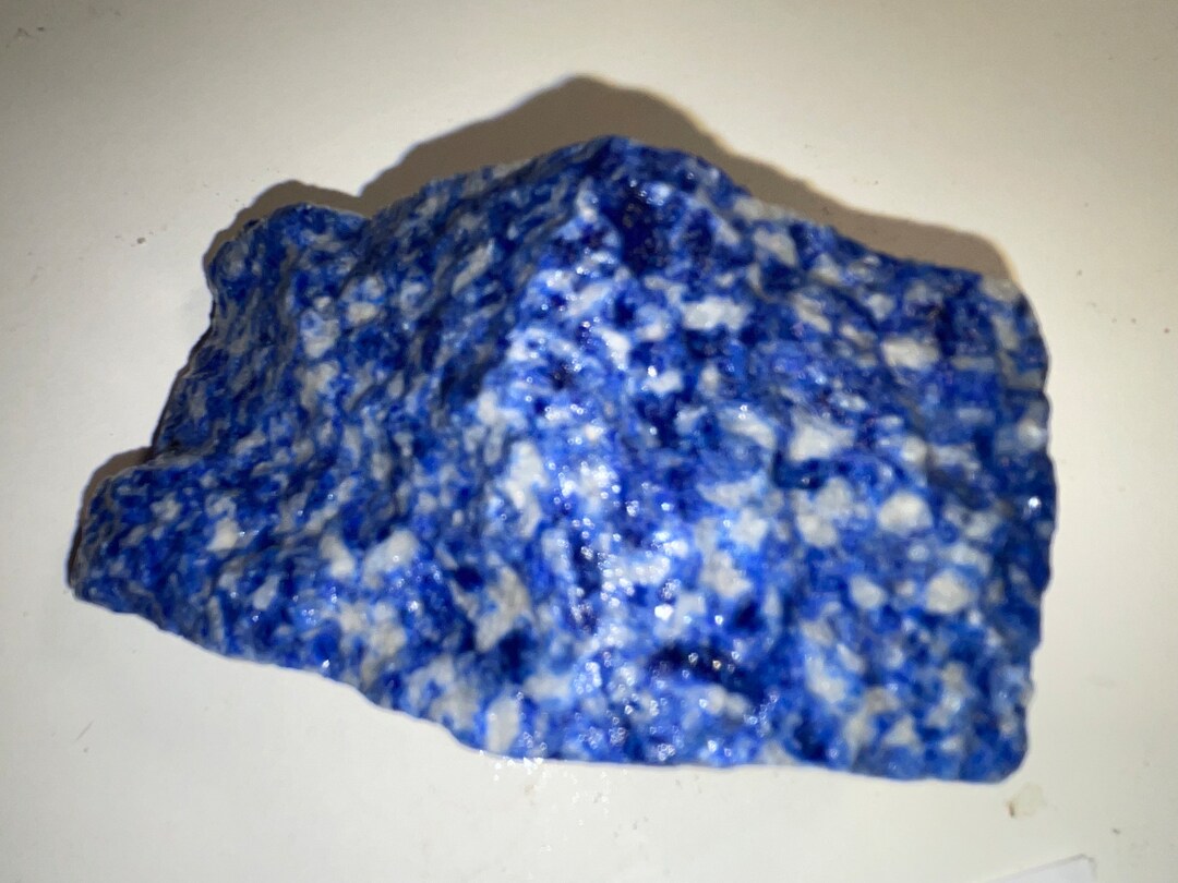 Rare Hauyne Rough Stone -blue Specimen - 200g Rare Hauynite Healing ...