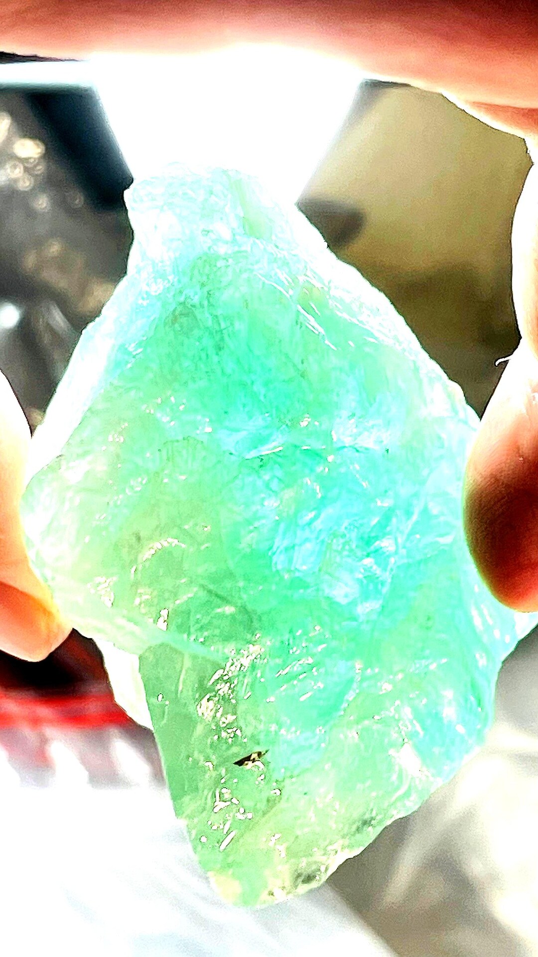 Rainbow Fluorite Transparent Specimen 120g - Rare Collectors Crystal ...