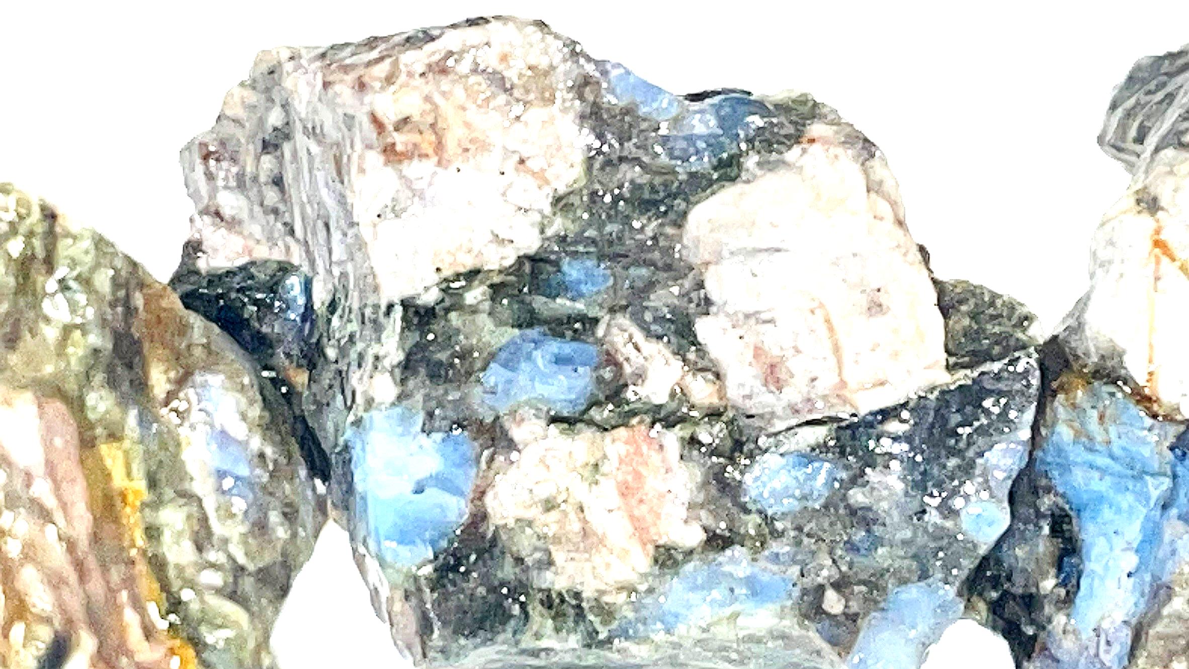 Rare Que Sera Rough Gemstone 60g - Blue Spot Crystal for Personal ...