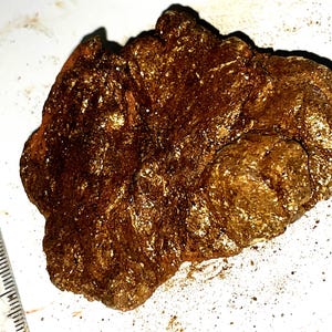 Dark Gold Hydronium Jarosite Specimen - 72g Healing Mineral From Greece ...