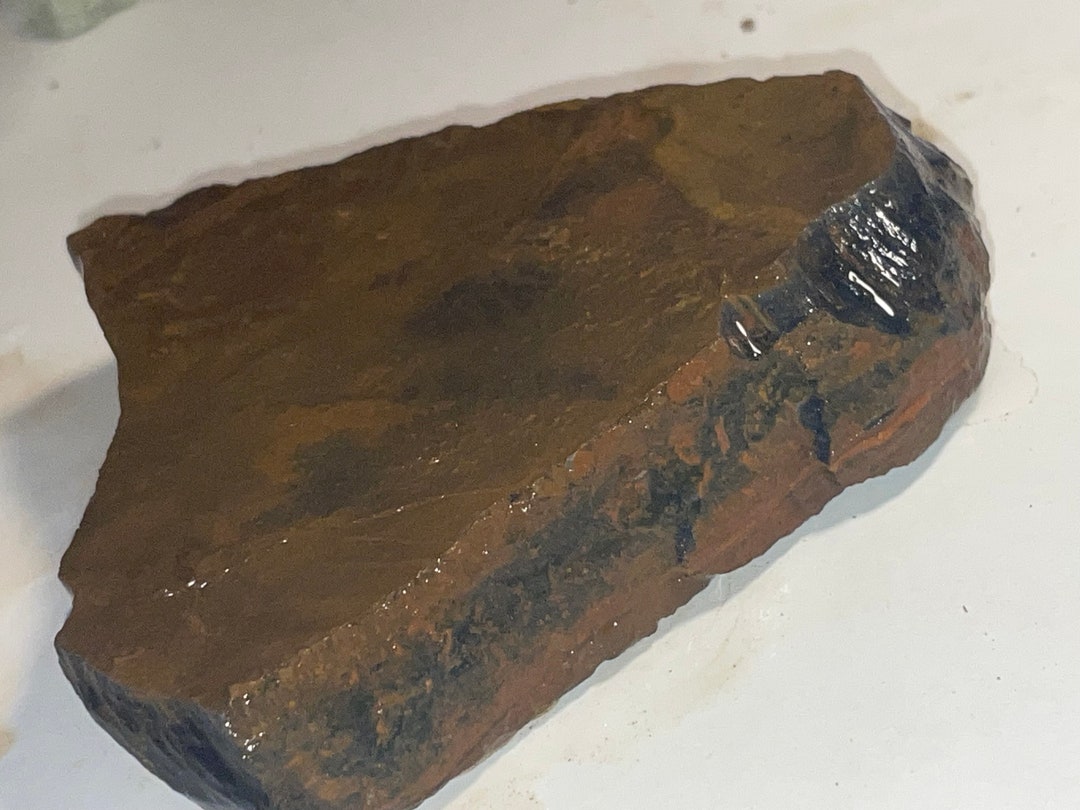 Hawks-eye, Blue Tigers Eye- Rough Stone- 160g - Healing Stone / Crystal ...