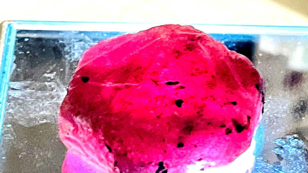 Translucent Ruby Rough Gemstone -rare Quality 90ct for Jewelry Making ...
