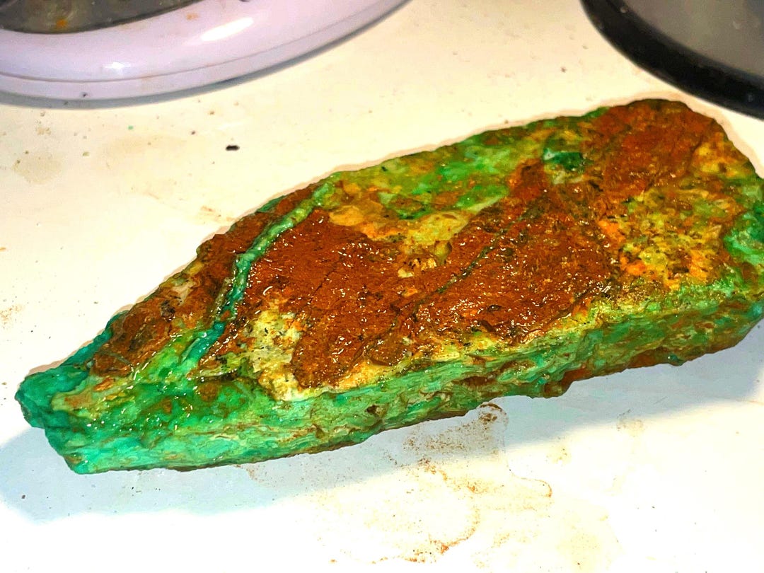 Chrysoprase - Nice Color - Rough Stone- 176g - Healing Stone / Crystal ...