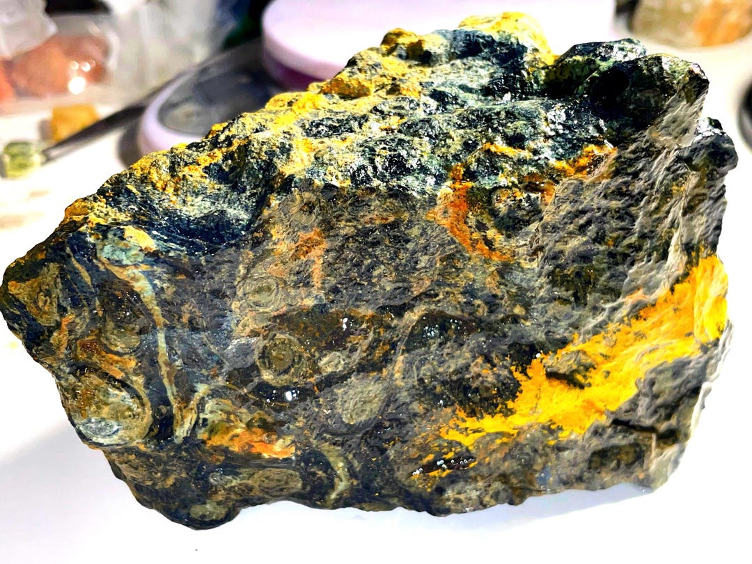 Kabamba Jasper Healing Stone | Oolitic Hornblende & Stromatolite ...