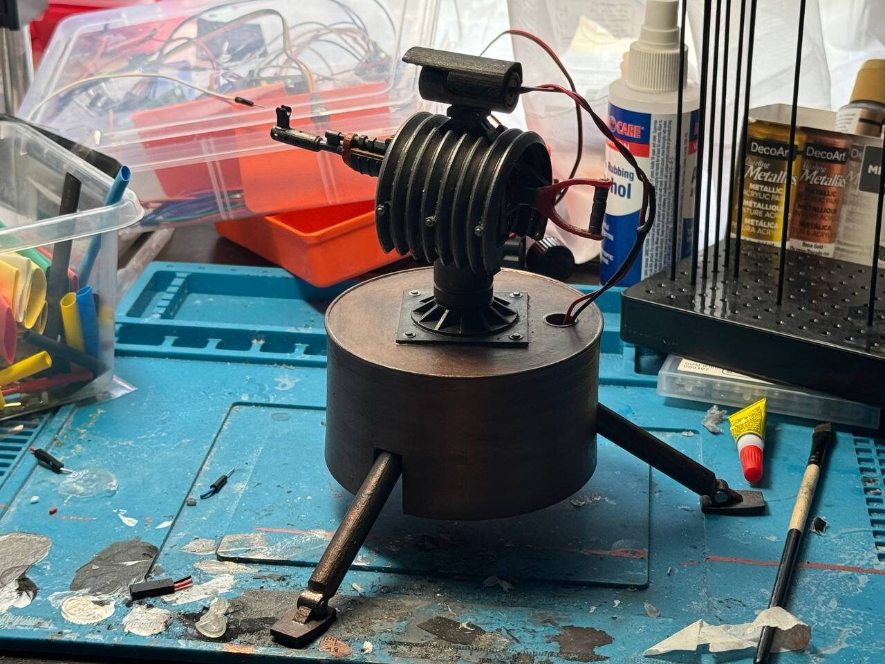 RUST TURRET Model With Moving Parts and Real Laser - Etsy