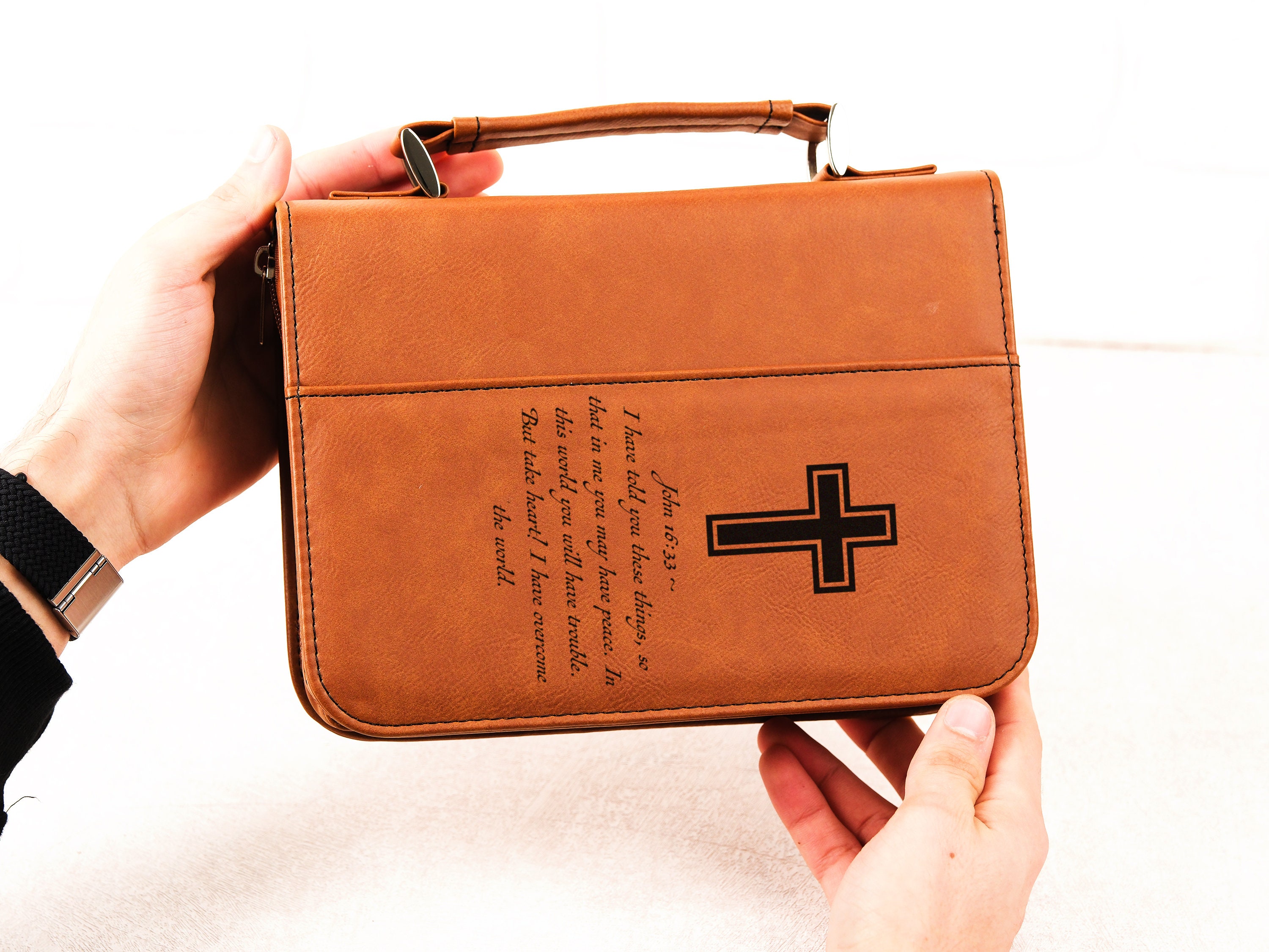 Personalized Bible Cover, Leather Bible Cover, Engraved Bible Cover ...
