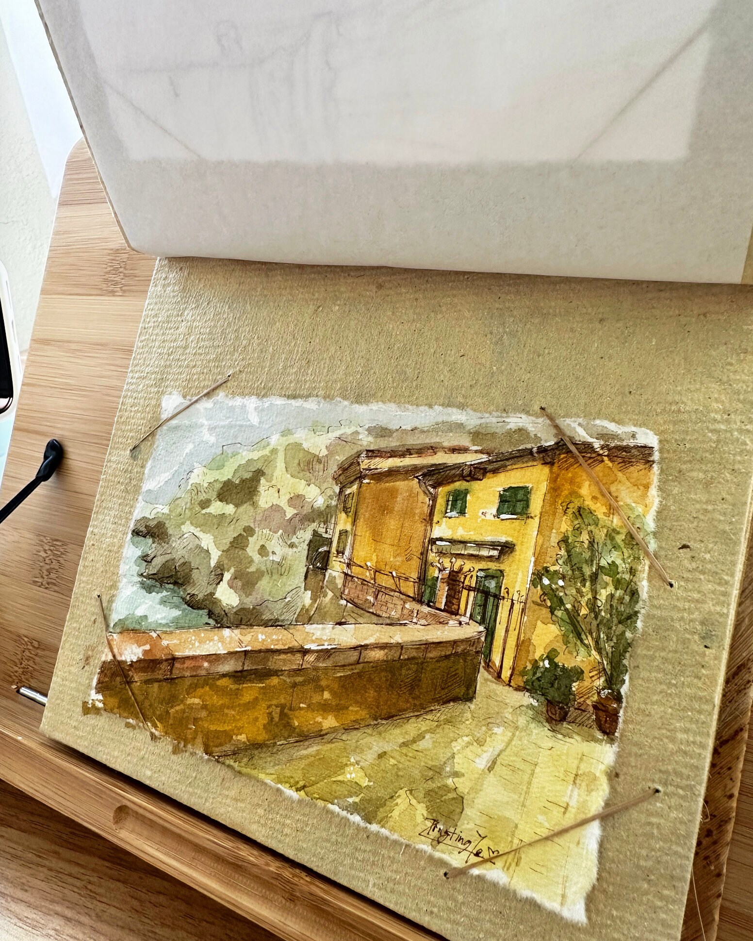 Handmade Custom Watercolor Painting (send Photo to Me) - Etsy