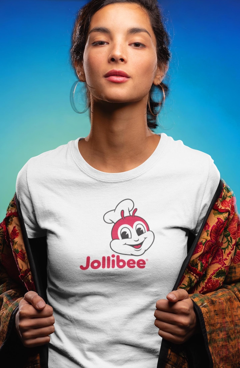 Jollibee Logo T-shirt, Filipino Pride, Unisex Cotton Tee - Etsy
